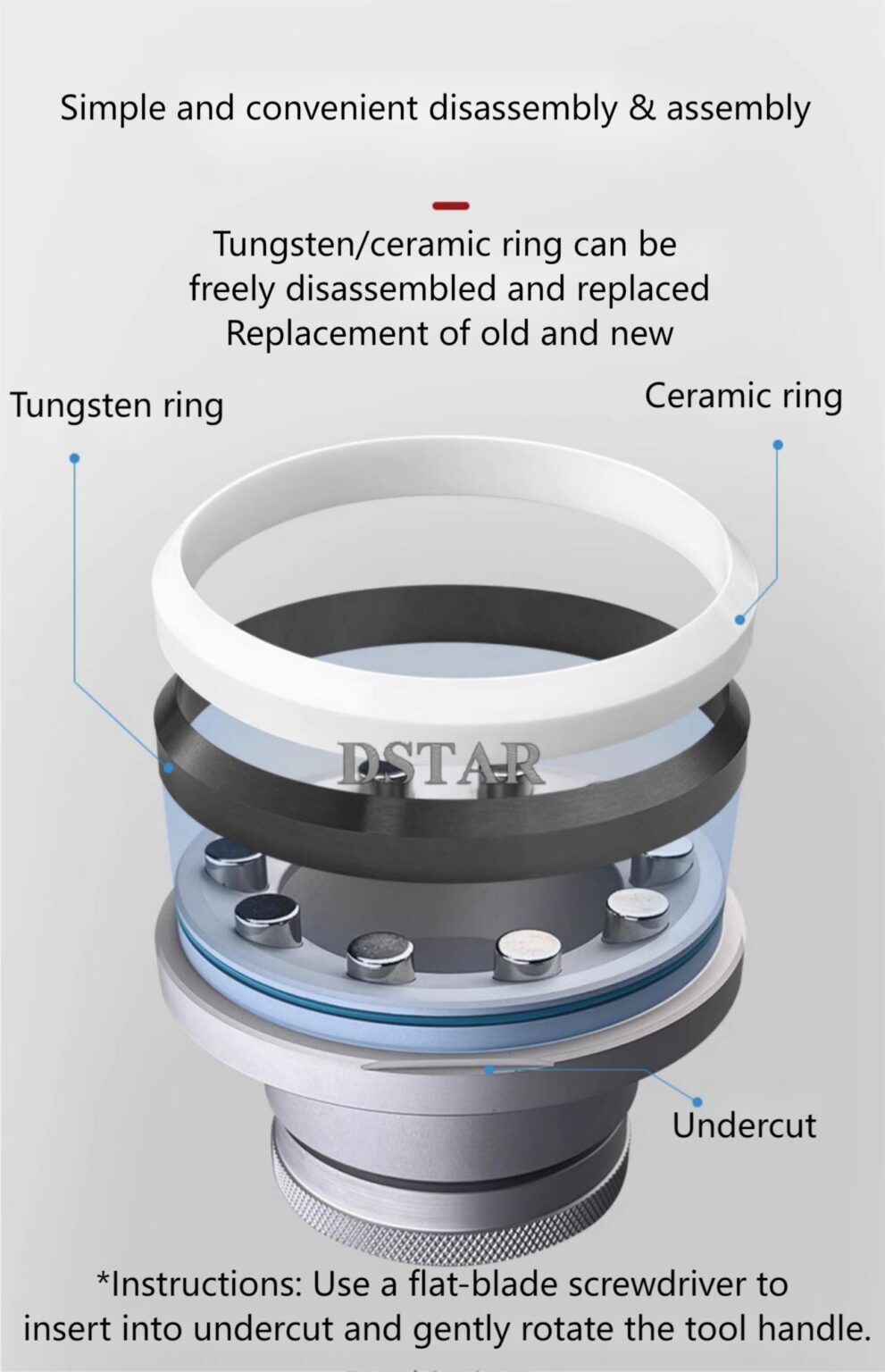 90mm Diameter 90*82*12mm Ink Cup for Tampo Printer – China cup printing ...